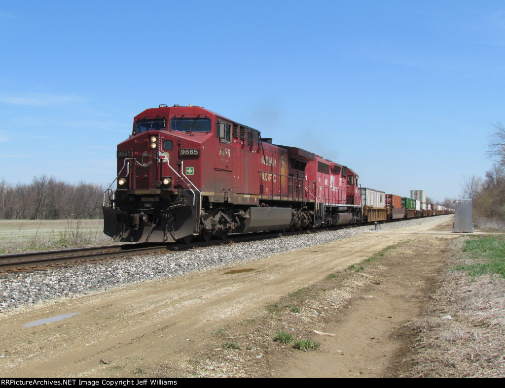Westbound at Lyons Highway
